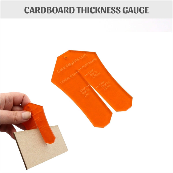 Cardboard thickness gauge - Colorway Arts