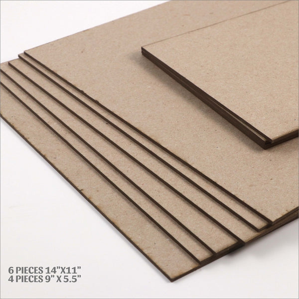 Chipboard pieces - 100 pts - 2.5mm - extra thick - long grain - 10 pie ...