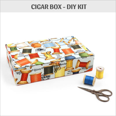 Fabric cigar box DIY kit - Colorway Arts