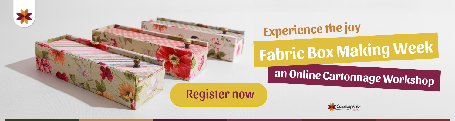 Cartonnage DIY kits and tutorials to make fabric boxes and more gifts