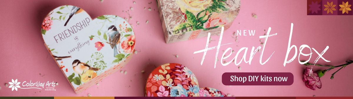 Cartonnage DIY kits and tutorials to make fabric boxes and more gifts