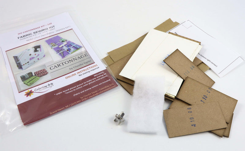 Fabric Sewing kit DIY kit 110 - Colorway Arts