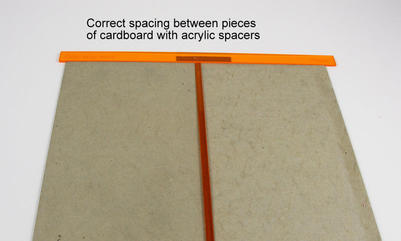 Cartonnage tools set of spacers and spatula_corner tool NOT included ...